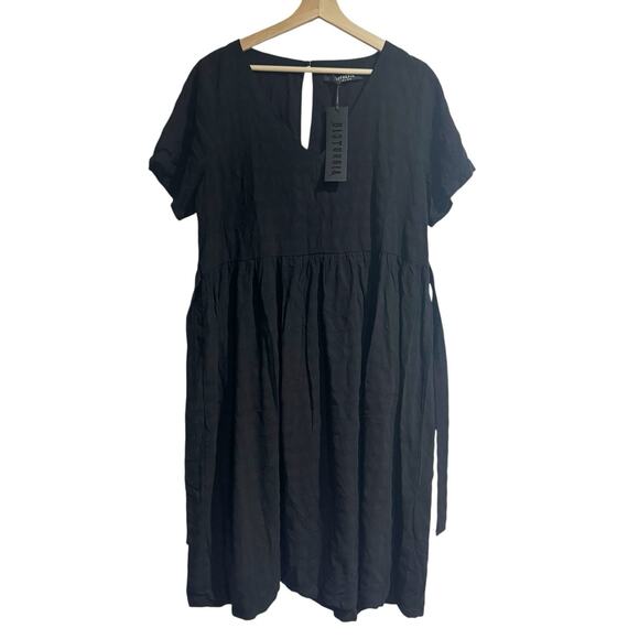 Disturbia | Dresses | Disturbia Women Us Lithium Check Smock Tie Back ...